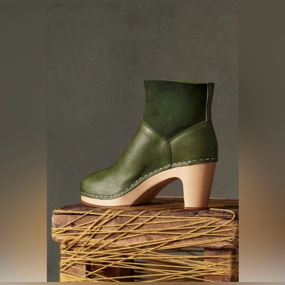 Swedish Hasbeens | Shoes | Swedish Hasbeens X Anthropologie Olive Green ...